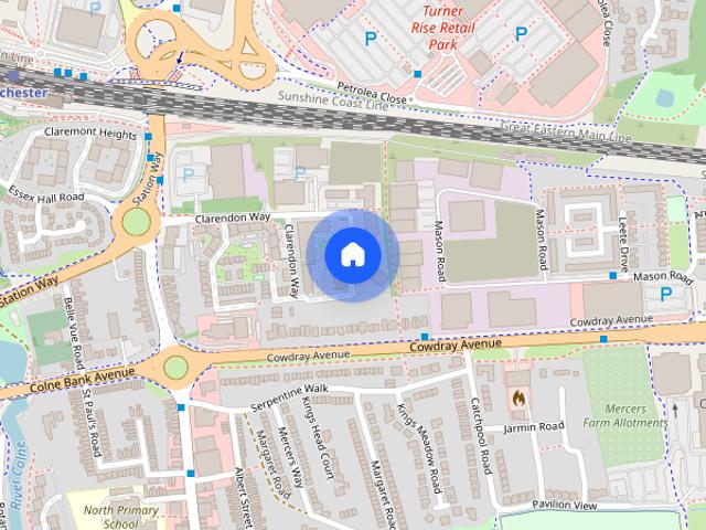 Near North Train Station, Bloyes Mews, Colchester, CO1