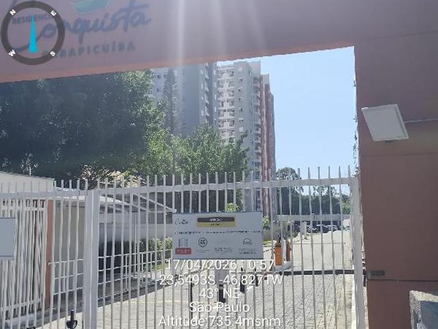 Negócio com vantagem — Apartamento no Jardim Santa Tereza, Carapicuiba SP, Apto 02, 2 quartos, 1 vaga, 46,85m² | Licitação Aberta