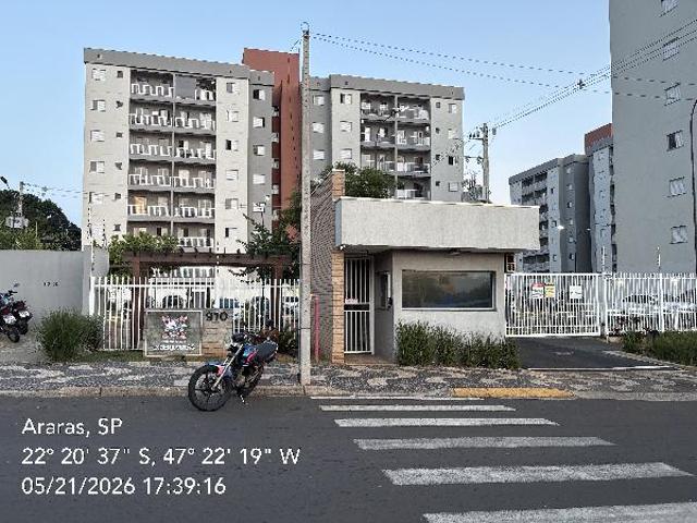 Negócio com vantagem — Apartamento no Jardim Sao Joao, Araras SP, Apto 121, 2 quartos, 1 vaga, 44,75m² | Leilão