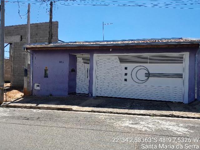 Negócio imperdível — Casa no Jardim Bom Jesus, Santa Maria da Serra SP, Nº 1413, 1 quarto, 1 vaga, 250m² | Leilão
