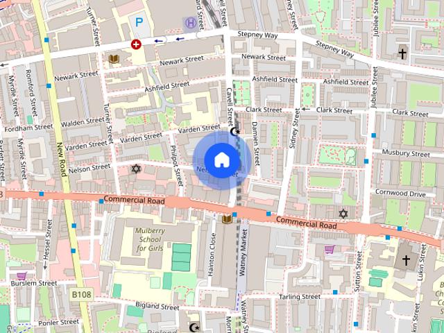 Nelson Street, Whitechapel, London, E1