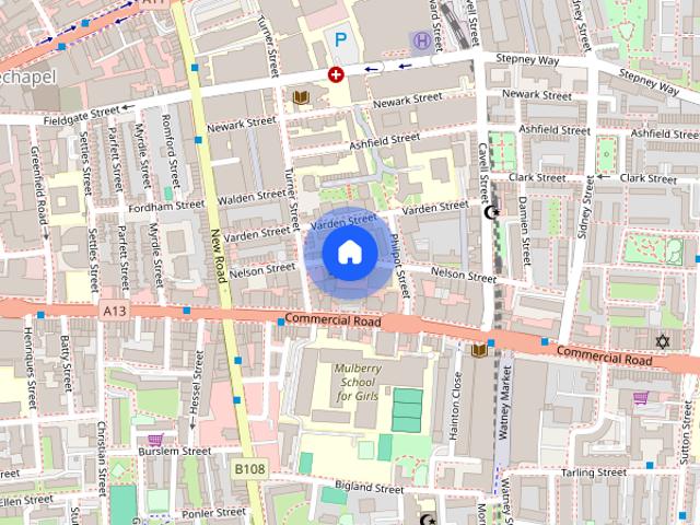 Nelson Street, Whitechapel, London, E1