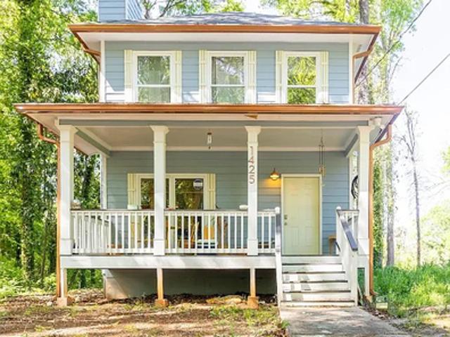 Nestled within an urban forest in Atlanta's historic Oakland City, this eclectic retreat offers a rare blend of nature, creativity, and city access.