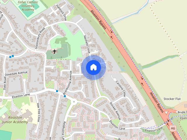 Nesfield Close, Alvaston