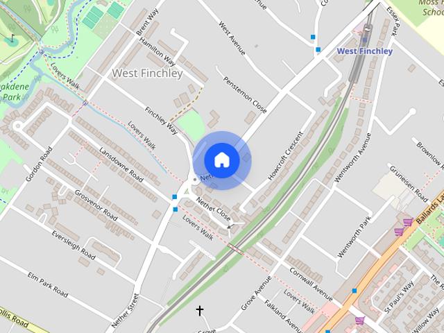 Nether street, Finchley central, London, N3 COMMUNAL GARDEN