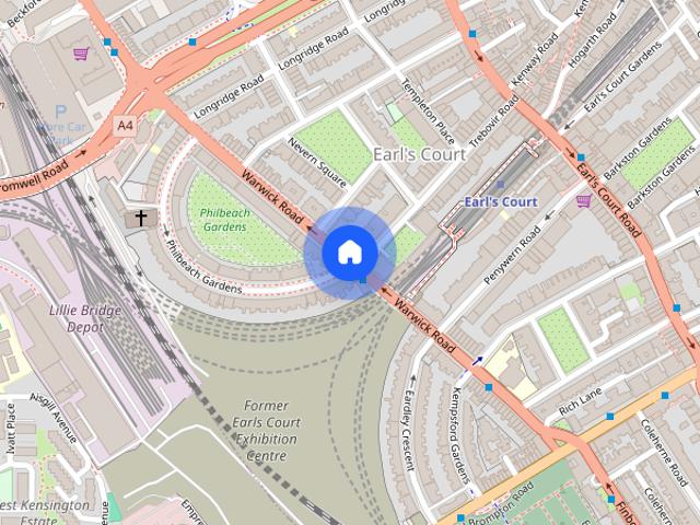 Nevern Mansions, Warwick Road, Kensington, SW5