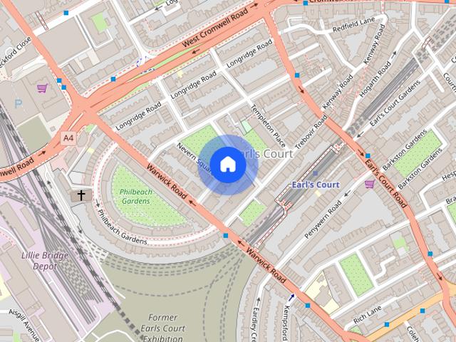 Nevern Square, Earls Court