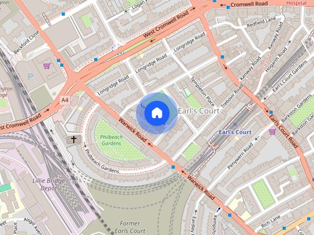 Nevern Square, Earls Court
