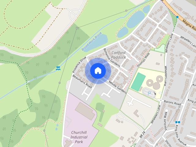 Neville Gardens, Bearwood, Bournemouth, BH11