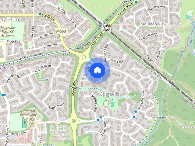 Nevis Close, Sparcells, Swindon