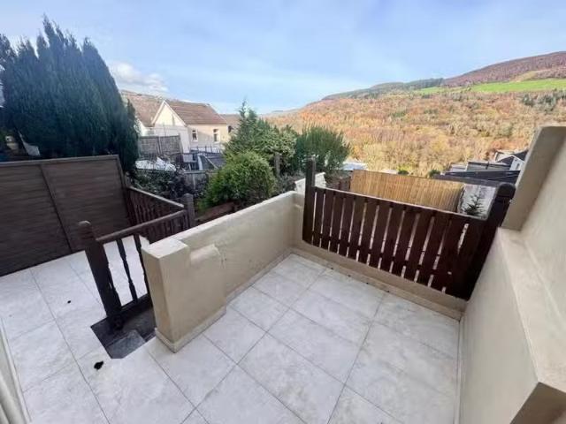 New 1 BA 2 bedroom terraced house for rent in Main Road, Penrh.
