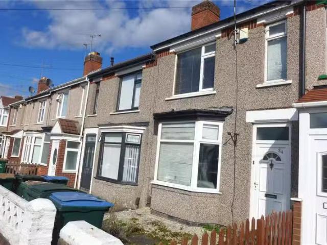 Cozy 1 BA 2 bedroom terraced house for rent in Wyken Grange Ro.