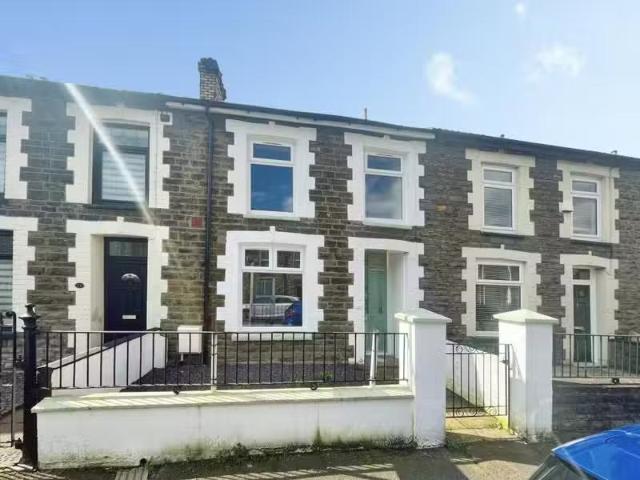 New 1 BA 3 bedroom house for rent in Bailey Street, Pentre, CF41
