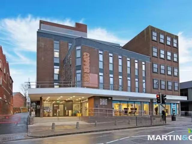 Unique 1 BA Studio flat for rent in Copperbox, High Street, Ha.