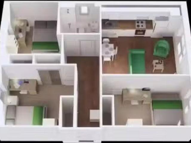 New 1 Room Standard 3 Bed Flat