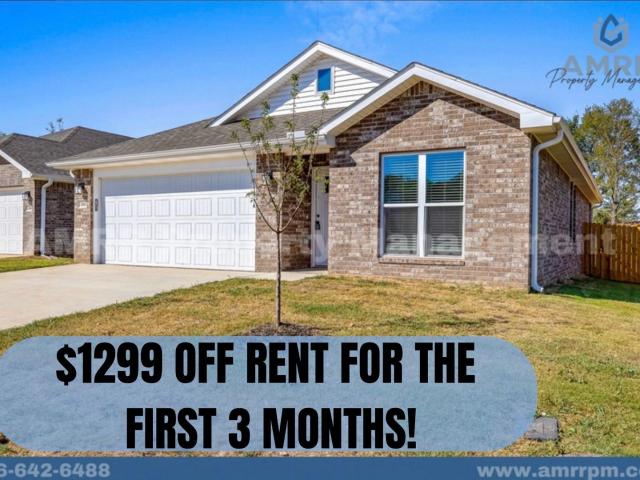 NEW 4 Bedroom Home In Highfill, Arkansas, Near Bentonville!