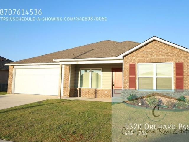 New construction in Jonesboro beautiful 4 bed / 2 bath home Valley View!