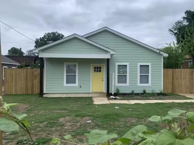 New Construction 1918 E. Mclemore 4 Bedroom 2 Bathroom House.