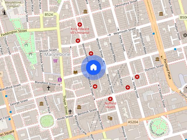 New Cavendish Street, Marylebone, London, W1G