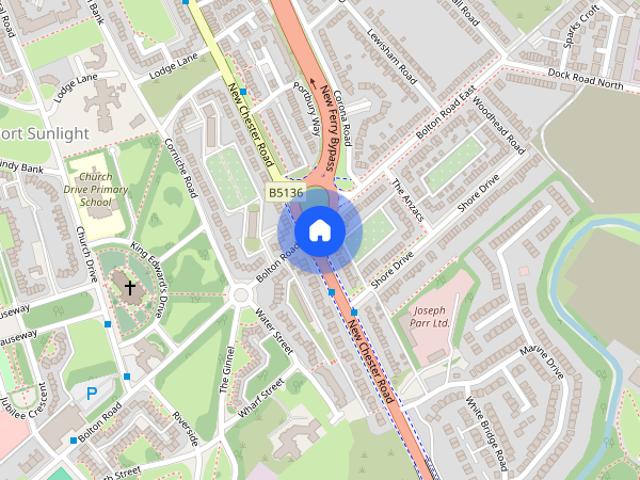 New Chester Road, Wirral, Merseyside, CH62