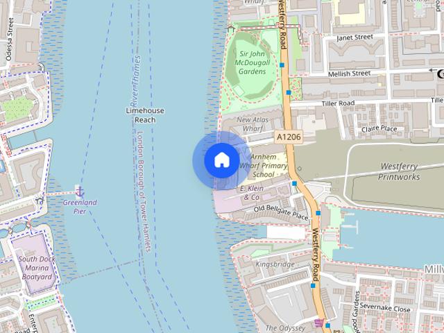 New Atlas Wharf, Arnhem Place, Westferry, Canary Wharf, London, E14 3ST