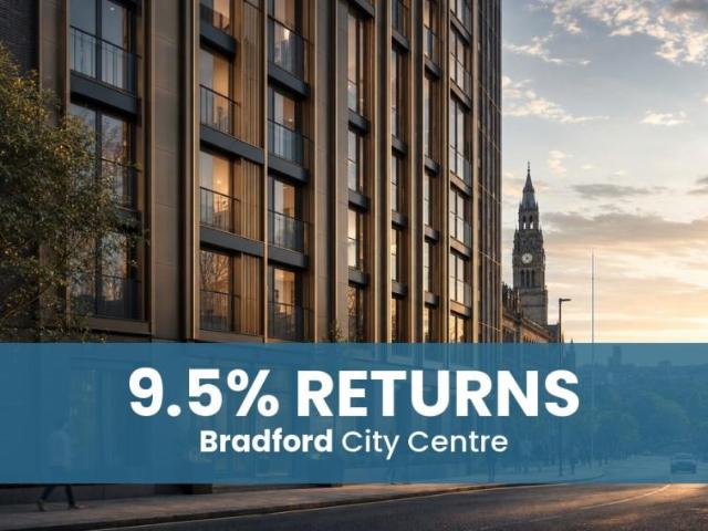 New Build Bradford Residence – 9.5% Rental Yields | High Yield Investment Investment only
