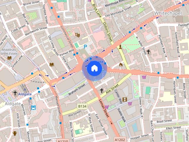 New Drum Street, Aldgate, London, E1