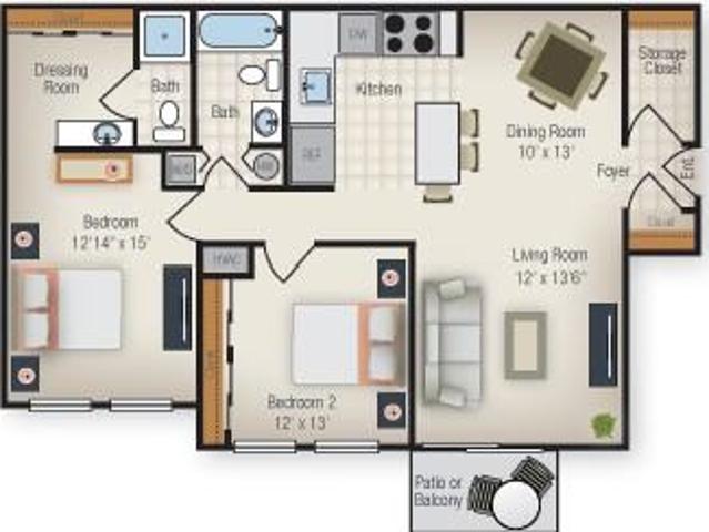 New Forest Apartments 2 Bedroom Apartment for Rent at 6017 New Forest Ct, Waldorf, MD 20603 St. Charles