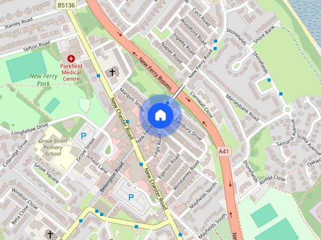 New Ferry Rd, New Ferry