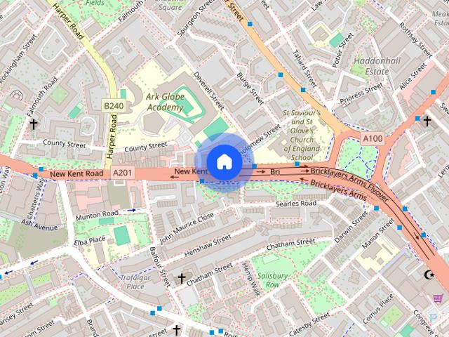 New Kent Road, Southwark, London