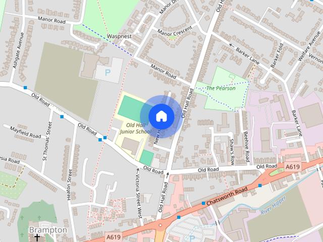 New Hall Road, Chesterfield, Derbyshire, S40