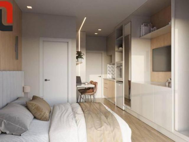New Life 19 Studio 19m² Open Space c/ sacada no Centro