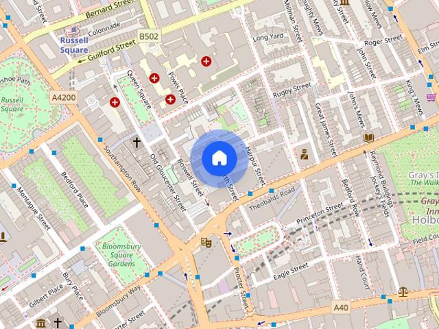 New North Street, Bloomsbury, London, WC1N