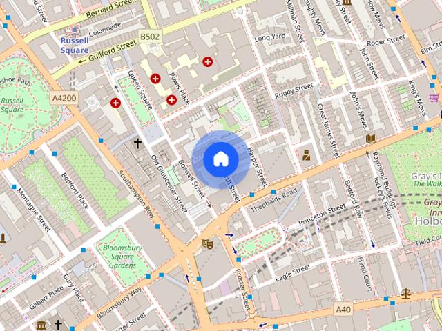 New North Street, Bloomsbury, London, WC1N