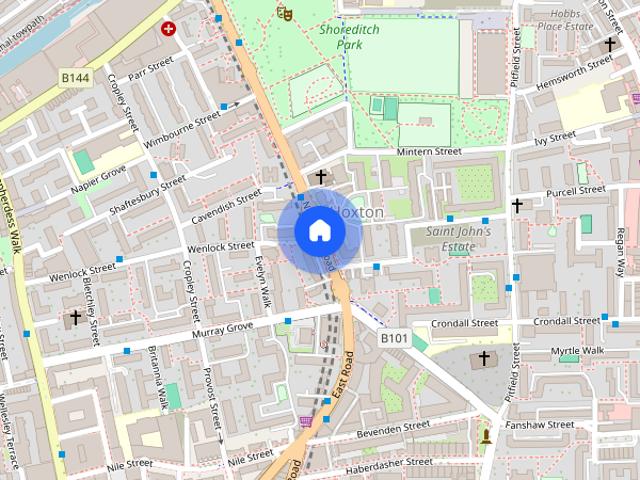 New North Road, Hoxton, N1