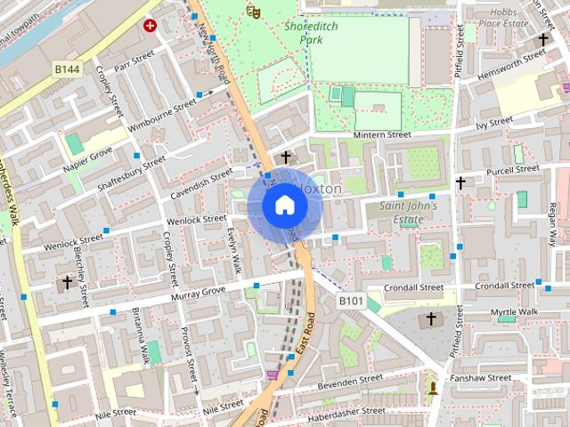 New North Road, Hoxton, N1