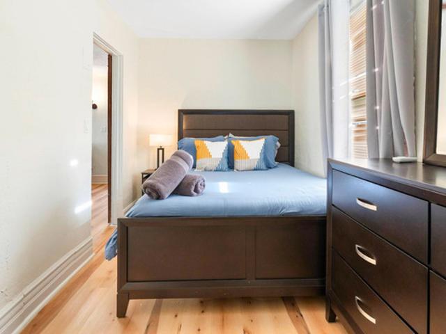 NEW STUDIO FOR 2! * Fully furnished bedroom, living area w/TV, stocked kitchenette & workspace!