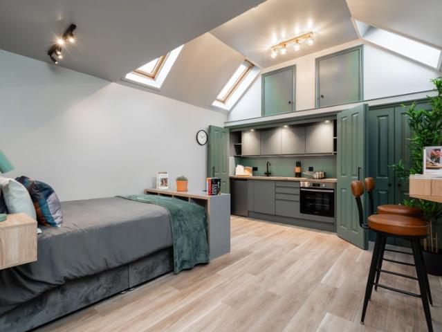 NEW Stylish Fully Furnished Studio Bills Included