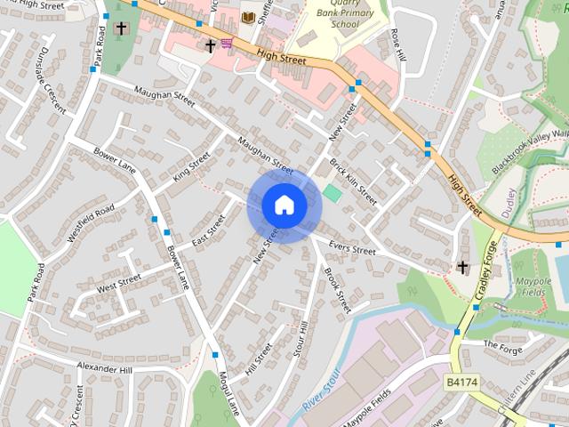New Street, Quarry Bank, Brierley Hill, West Midlands