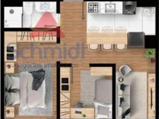 New Place Feitoria Apartamento à venda, 44 m² por R$ 191.867,00 Feitoria São Leopoldo/RS