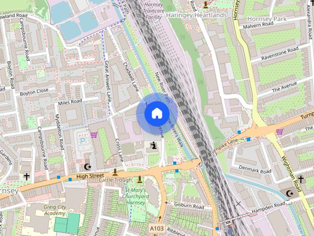New River Avenue, Hornsey, London, N8