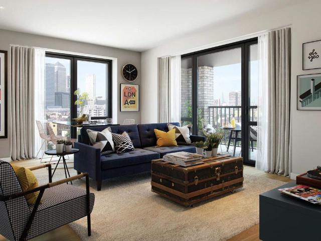New Village Avenue, Tower Hamlets. Studio to rent £1,850 pcm £427 pw