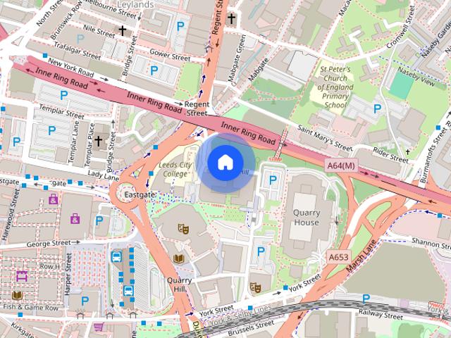 New York Square, Quarry Hill, Leeds, West Yorkshire, LS2