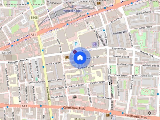 Newark Street, Whitechapel, London, E1