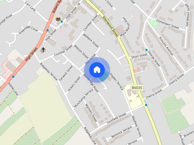 Newcastle Street, Warsop, Mansfield