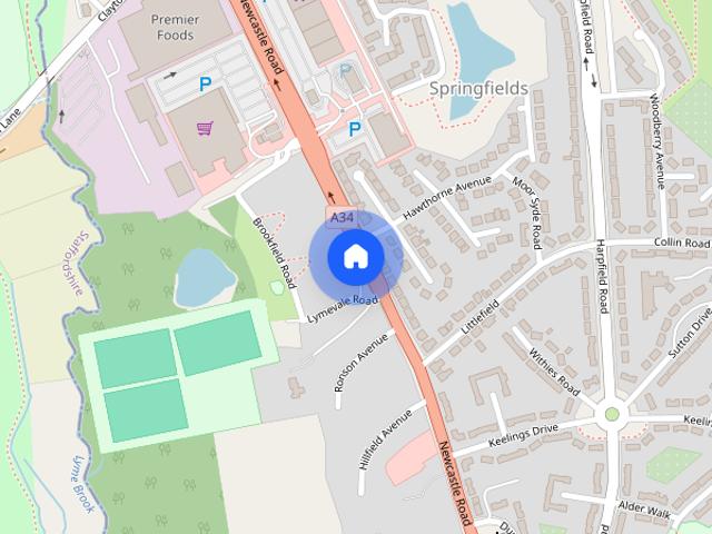 Newcastle Road, Stoke on Trent, ST4