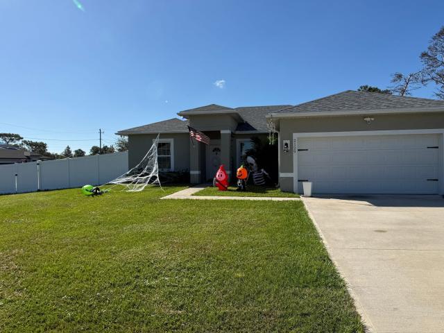 Newer Build 2023 ! Beautiful 4 Bedroom, 2 Bath Corner Lot Home with Fully Fenced Yard! Basic Cable and Internet Included!