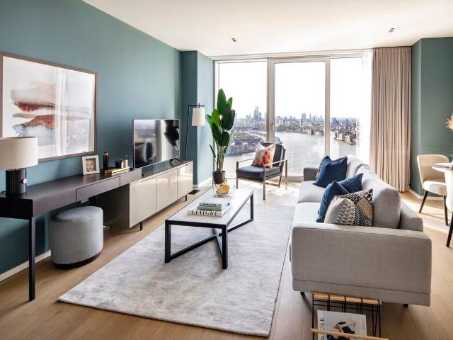 Newfoundland Place, Canary Wharf E14, 1 bed flat to rent, £3,083 pcm | PrimeLocation
