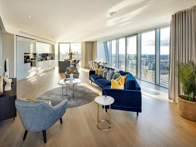 Newfoundland Place, London E14 3 bed flat to rent £7,358 pcm £1,698 pw