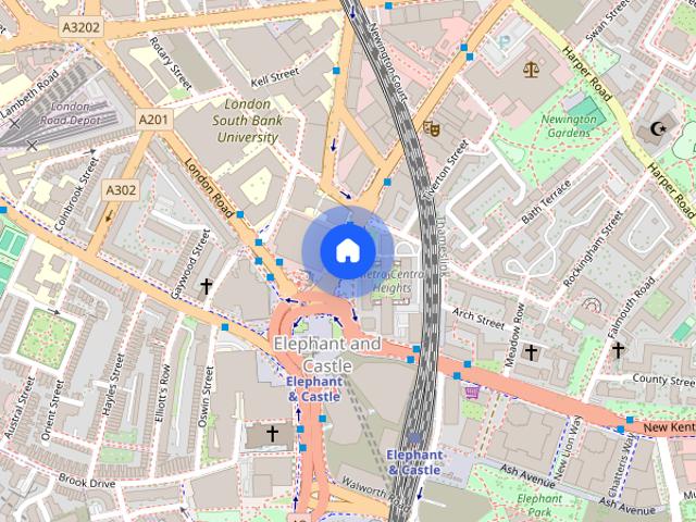 Newington Causeway, Southwark, London, SE1